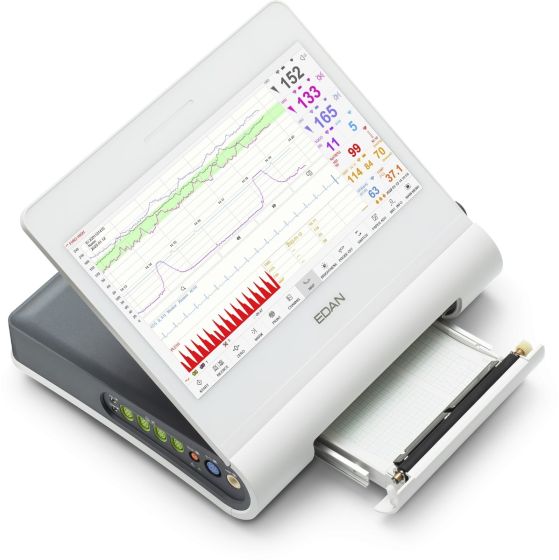 Cardiotocógrafo Monitor fetal Edan F12 con cable + VCT