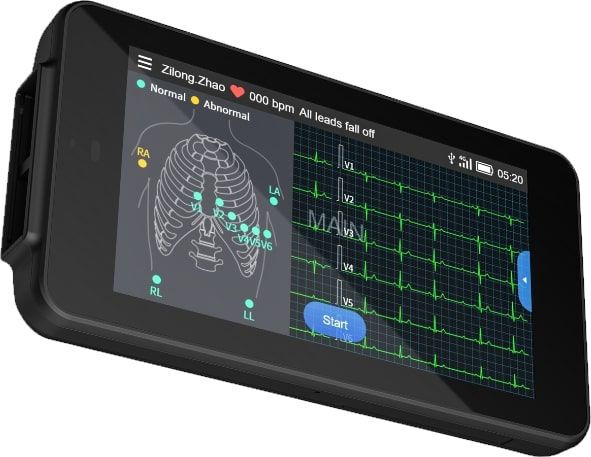 Electrocardiógrafo Portátil Pocket ECG 500 de Lepu Medical con ...