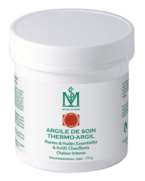 Arcilla medicinal caliente con aceites esenciales Medicafarm a 16,94