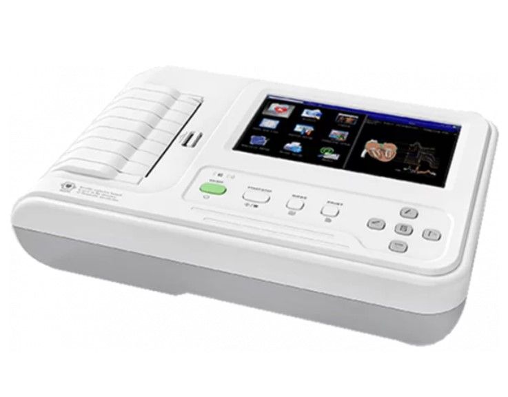 Electrocardiógrafo ECG Contec 600G de 6 canales con interpretación