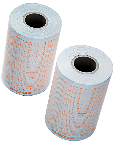 Papel ECG original del fabricante para ECG 100L (x5) CARDIOLINE