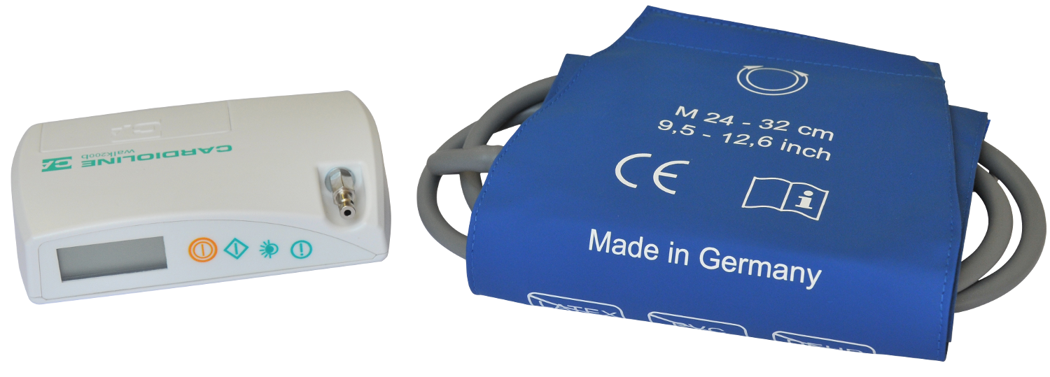 Holter de tensión Walk200b ABPM con software CubeABPM de Cardioline
