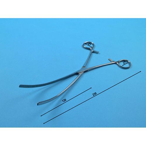 Pinza clamp intestinal de Doyen curva Holtex por 24,42