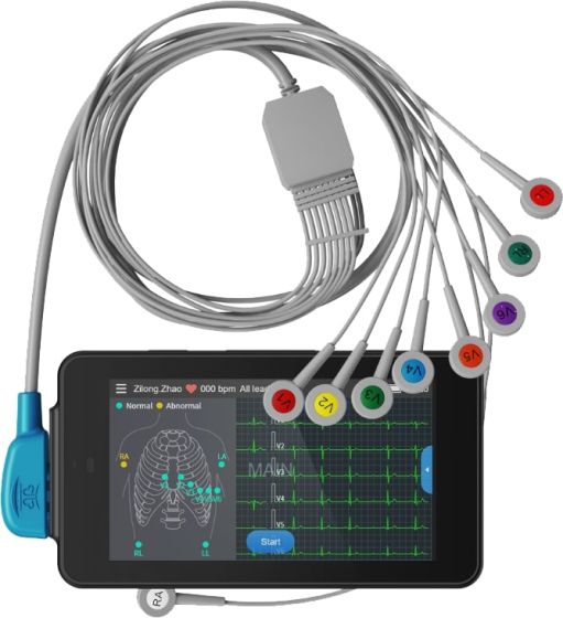 Electrocardiógrafo Portátil Pocket ECG 500 de Lepu Medical con ...